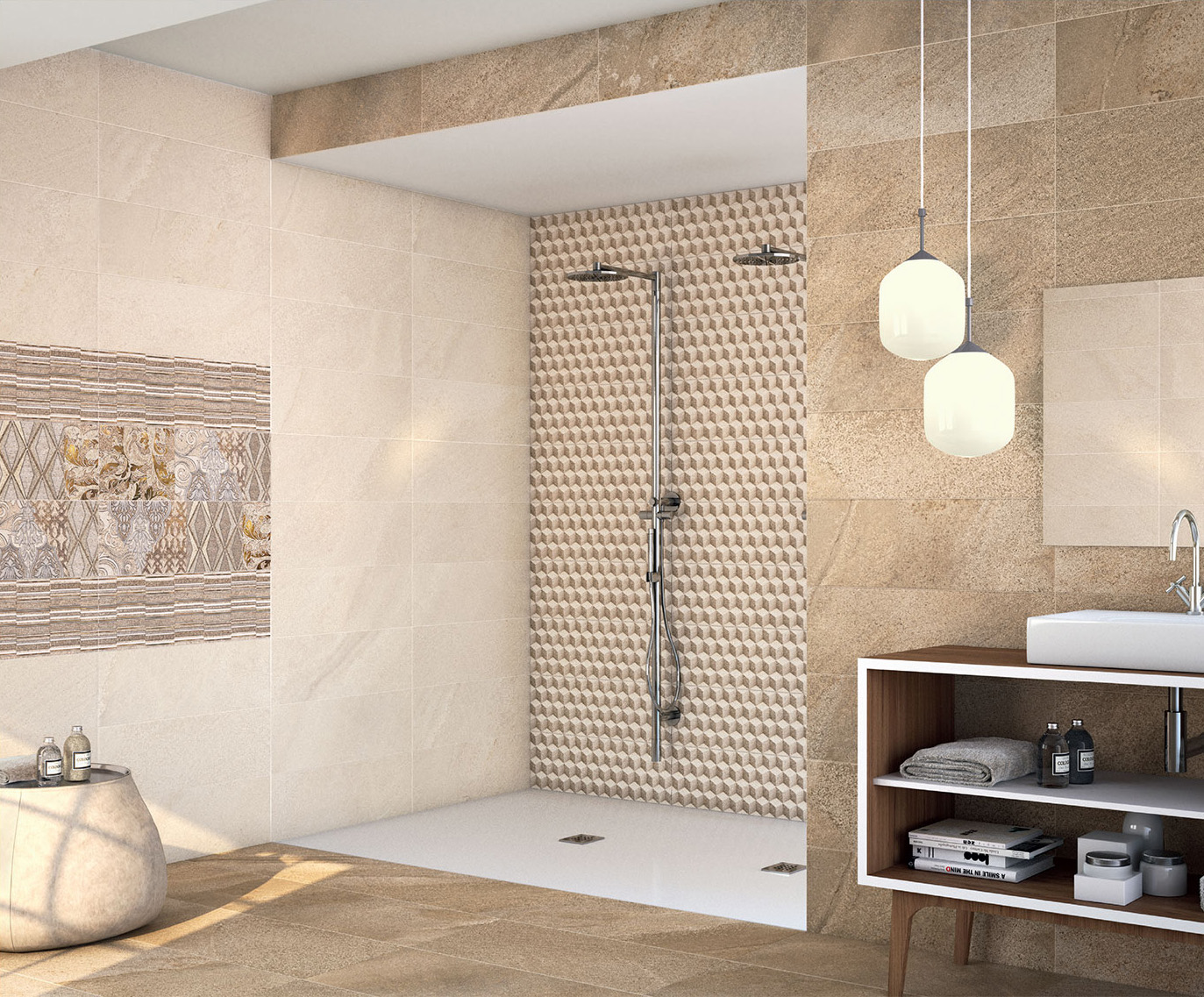 Porcelanite Dos Tiles - Spacers Showrooms