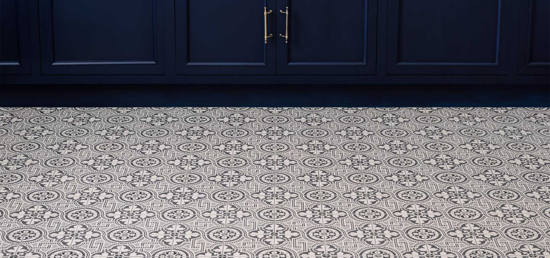 Original Style Victorian Floor Tiles - Spacers Showrooms