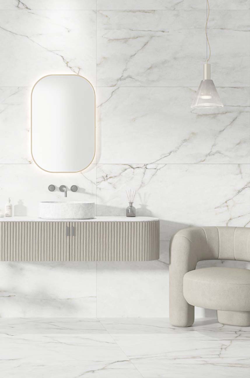 Bay White Matt - Spacers Showrooms