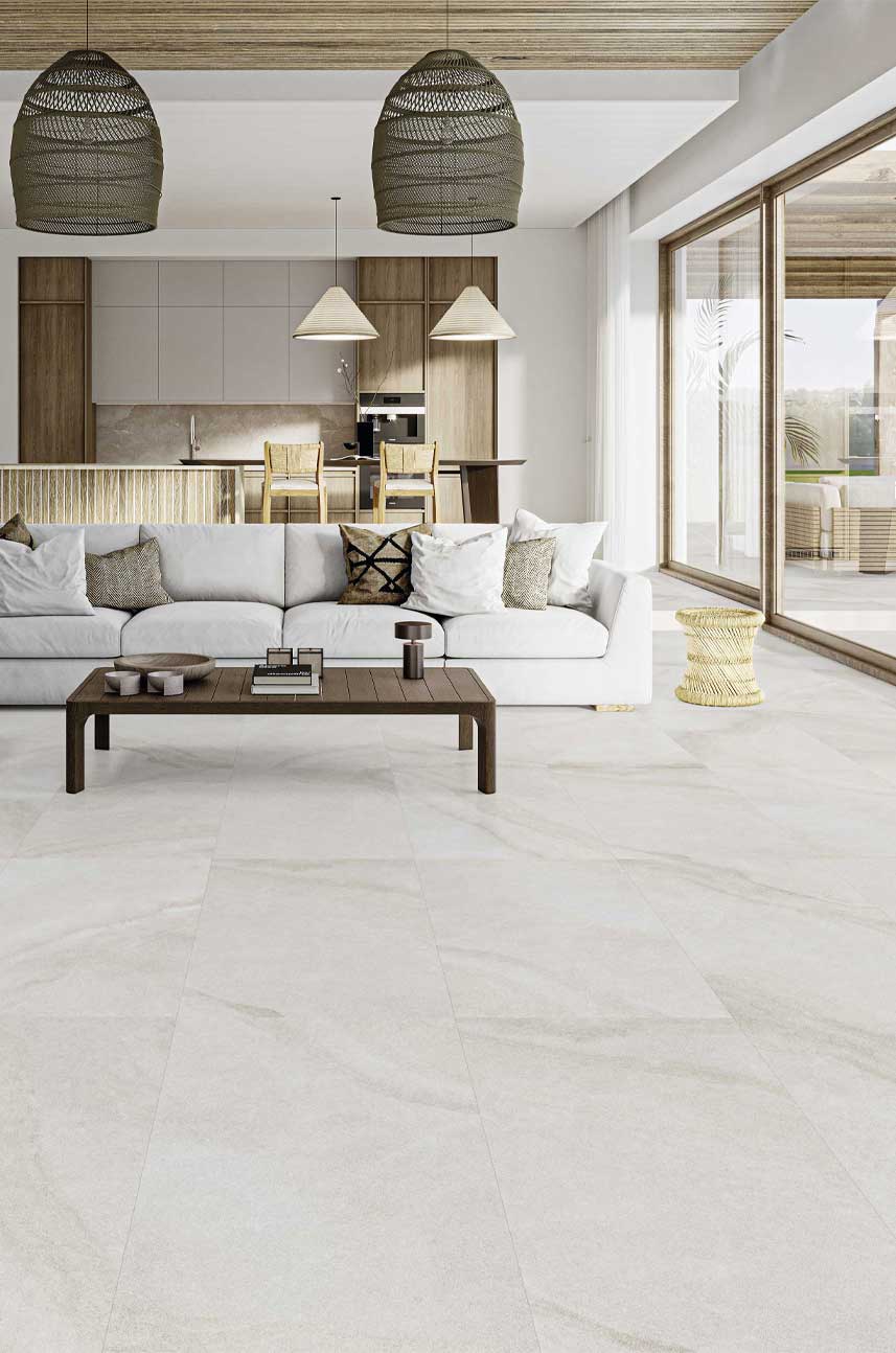 Maui White Matt - Spacers Showrooms