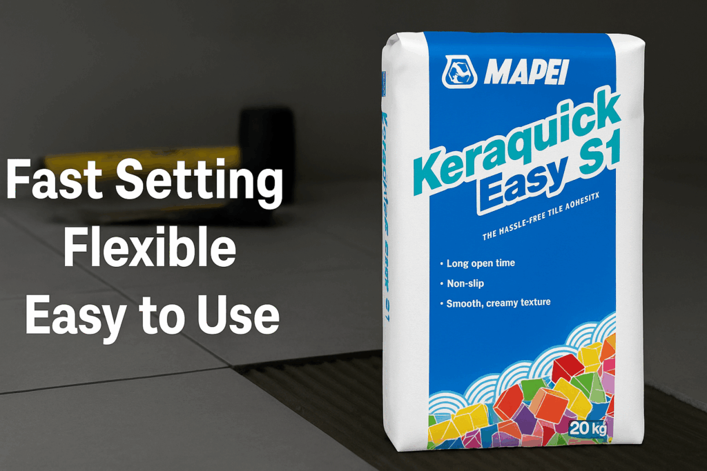 Mapei Keraquick Easy S1: Mapei’s Go-To Adhesive for Fast & Flexible ...